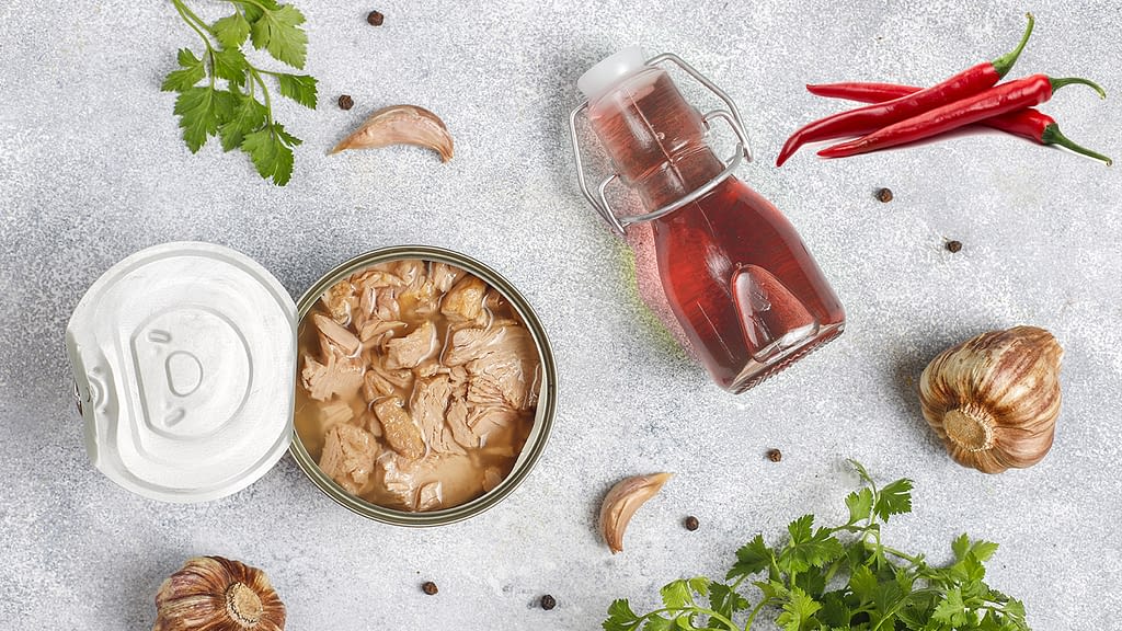 Production de conserves de thon rose au Maroc, plusieurs recettes